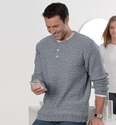 modèle gratuit tricot veste homme